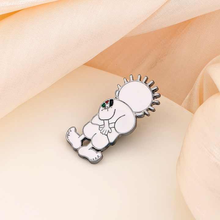Humanitarian Hard Enamel Palestine Handala Lapel Pin Metal Souvenir ...
