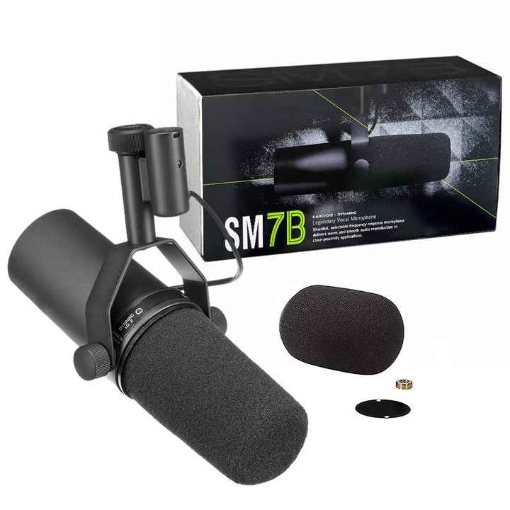 SM7B Professional Mic - Wired USB Condenser Microphone