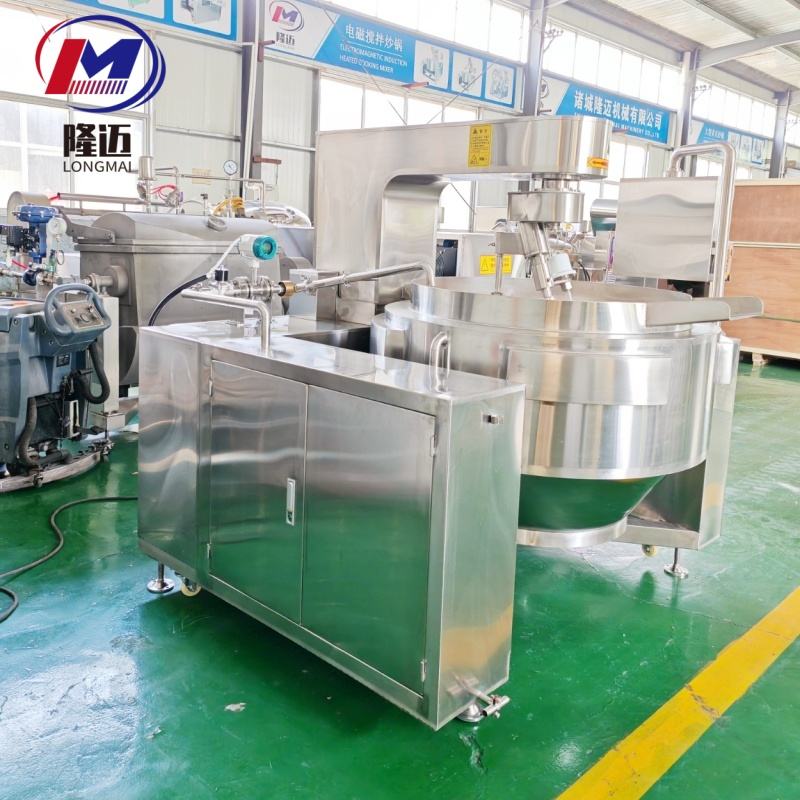 100L-1200L Stainless Steel Jacketed Kettle Commercial Industrial Steam ...