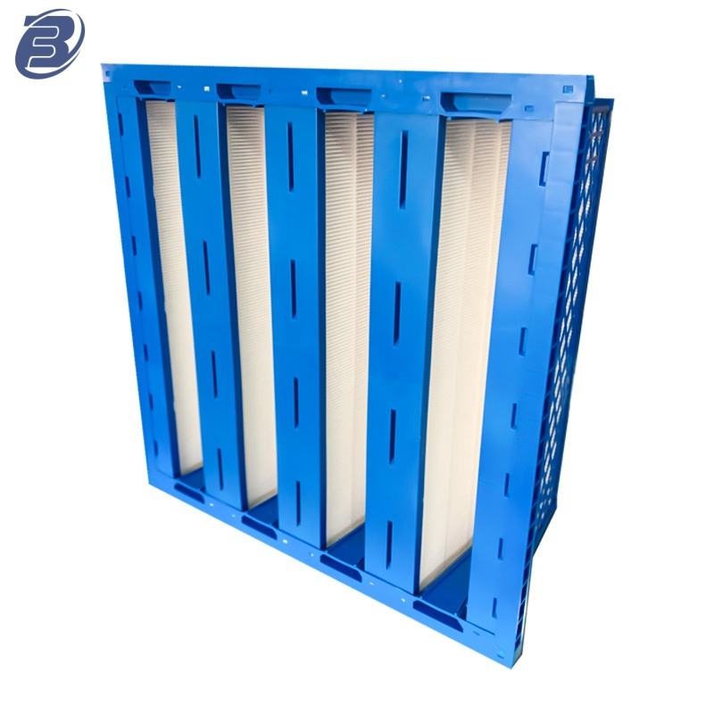 Industrial Abs/galvanized Frame Glassfiber Media Filters