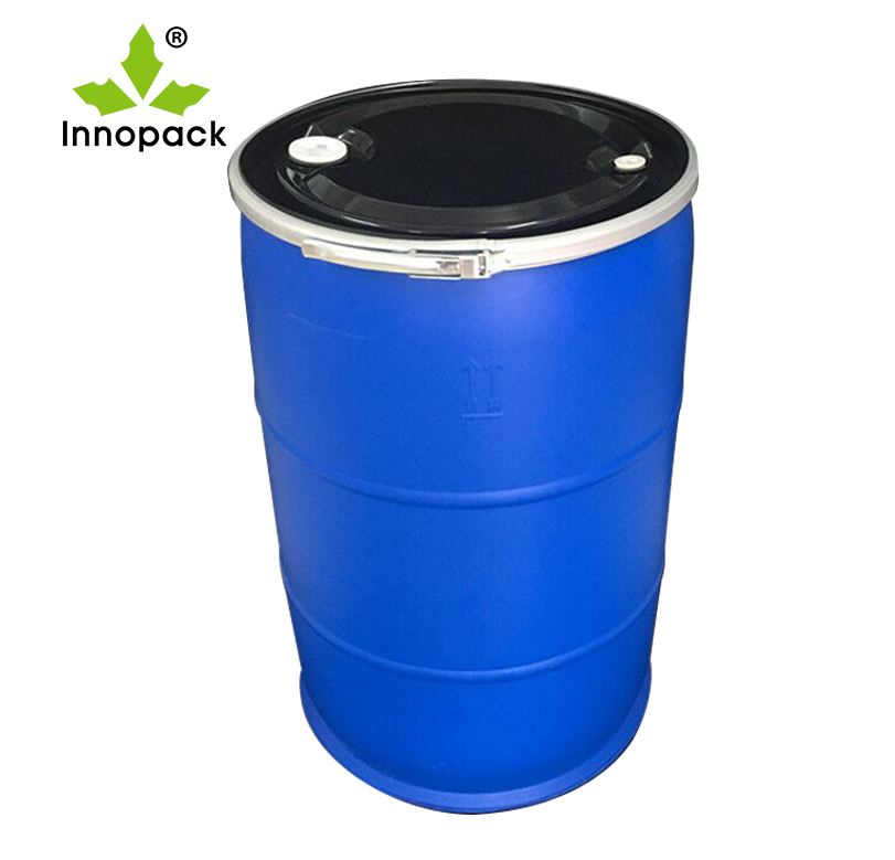 200 Liters Blue Plastic Drum - Durable HDPE Barrels