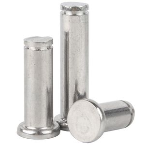Stainless Steel Pivot Pin - M8 M10 CNC Machined Metal