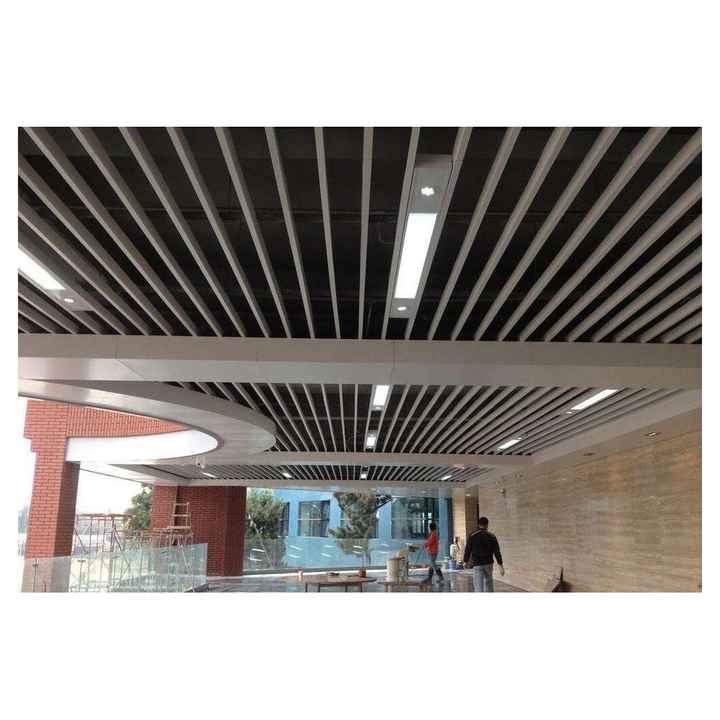 Prima Modern Mall Hall Supermarket Aluminum Grid Ceilings Open Cell ...