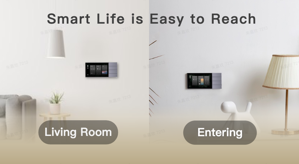 Nature 7 PRO Smart Home Automation System - OLED Touch Screen, WiFi ...