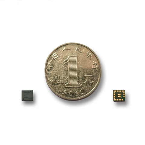 HJ-580Nano BLE transparent transmission module DA14580 12*11mm low cost low energy module