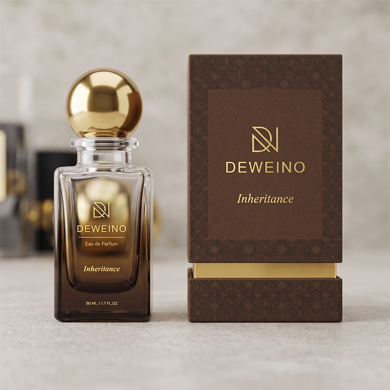 High Quality Empty Perfume Bottles 50ML Black Vintage Glass Perfume ...