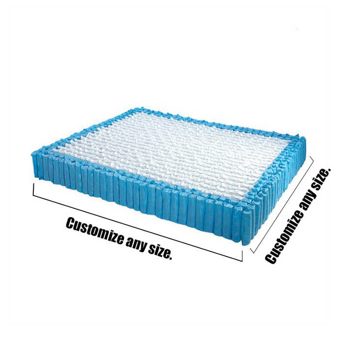 OEM Customized Pocket Spring Unit Mattress Inner Coil with Roll up ...
