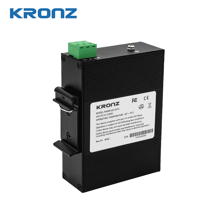 KRONZ New Industrial Ethernet Switch POE 10/100/1000 M Bit/s DIN Rail ...