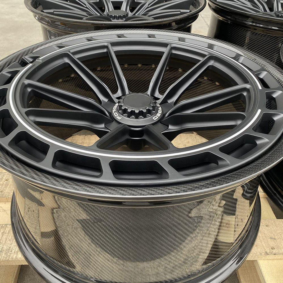 GPW Custom Forged Pure Carbon Fiber Wheels Rims 16 17 18 19 20 21 22 ...