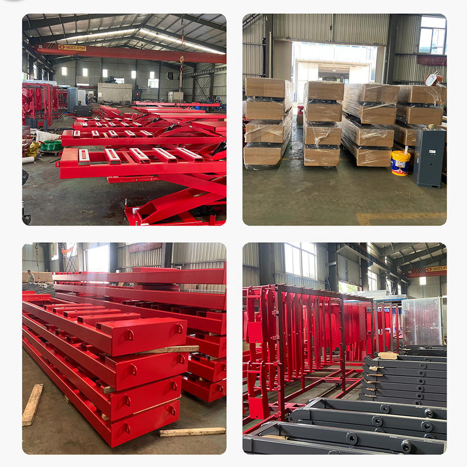 Electric Hydraulic 3.5T Scissor Lift Car Floor Mount Full Rise ...
