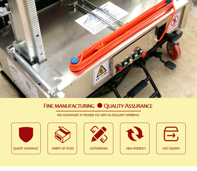 South African wall with automatic wall tool cement plaster rendering ...