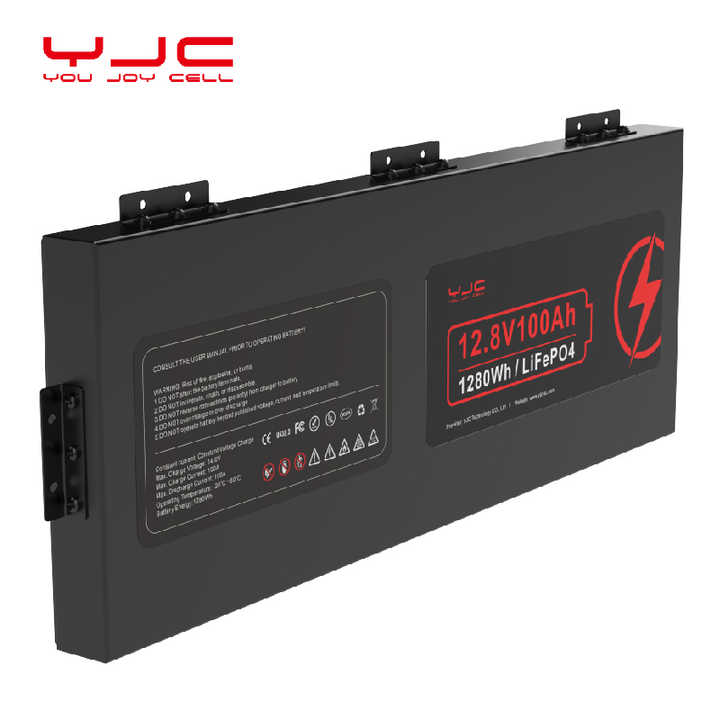 YJC Long Life Lithium Ion Battery Slim 12v Li Ion Batteries 100ah 110ah ...