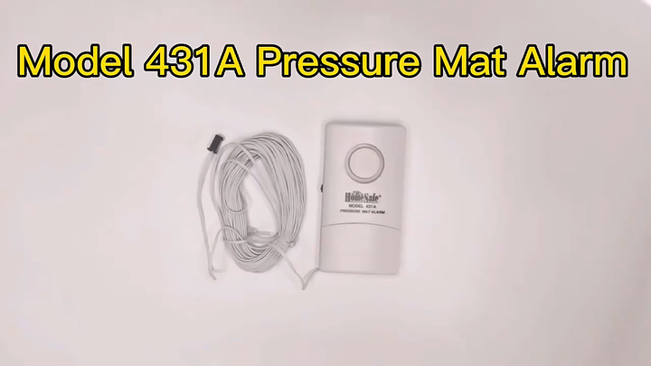 Alert Bed Alarm - Pressure Sensor Mat for Home Security