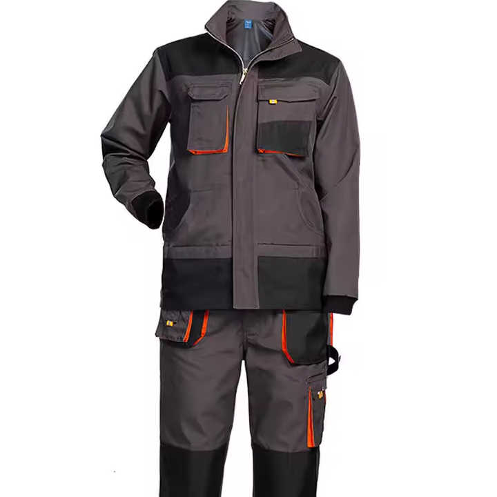 Work Clothes Men Mechanic Coverall Overalls Workwear Jacket Pants ...