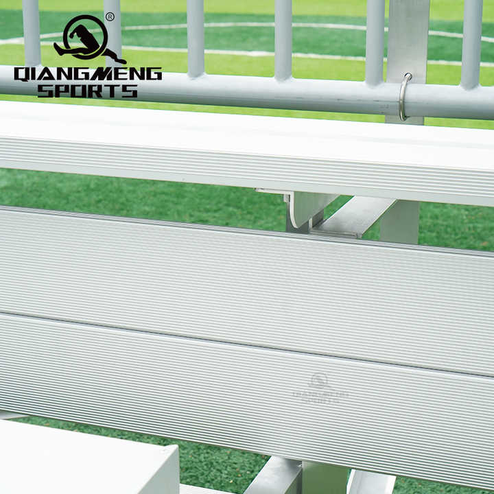 5 Rows of Aluminum Bleachers - Durable Grandstand Seating