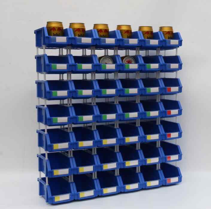Heavy Duty Industrial Warehouse Storage Tub Tool Storage Bins Stackable ...