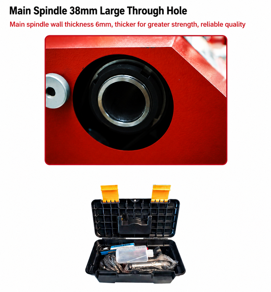 Variable Speed Precision Turning Machine for DIY Workshop Metal ...