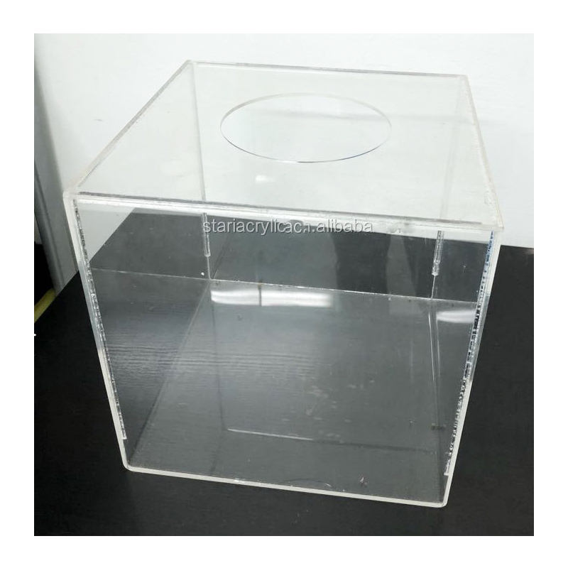 Acrylic Lucky Draw Boxes - Clear and Customizable Solutions
