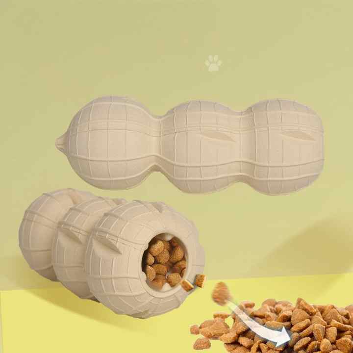 Natural Rubber Dog Peanut Butter Toy - Treat Dispenser - Durable ...