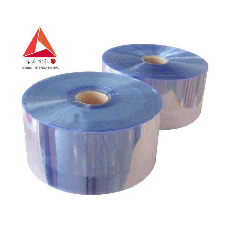 JINSHI Clear Rigid PVC Film Sheets Blue Tinted Color in Roll| Alibaba.com