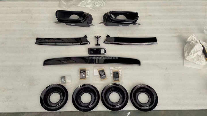 Rolls-royce Wraith Black Front Grille - OE No. 51117301357
