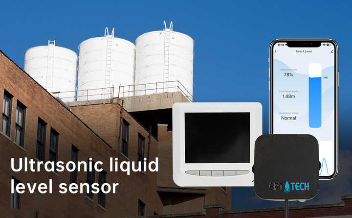Tuya Wifi RS485 Level Sensor - Smart Liquid Alarm System