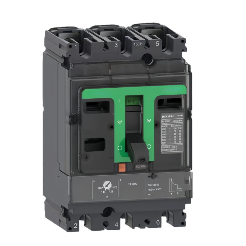 MCCB Circuit Breaker ComPacT NSX630F MicroLogic 4.3 Vigi Trip Unit 570A ...