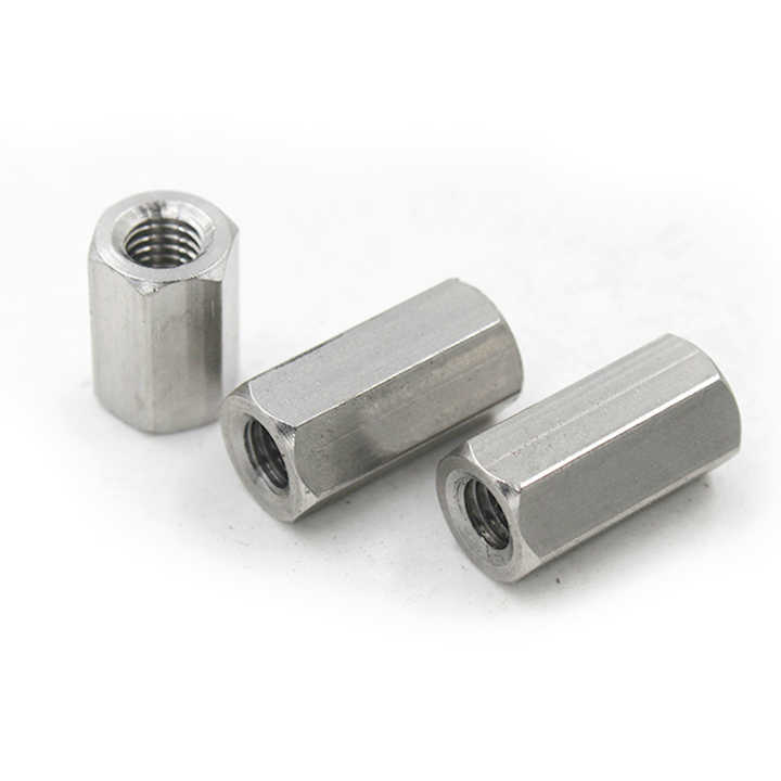 M1.6 to M6 Stainless Steel Long Hex Coupling Nut Spacers