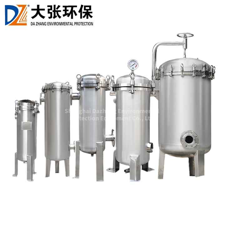 Dazhang Customizable Jacketed Bag Filter Housing for Water Treatment ...