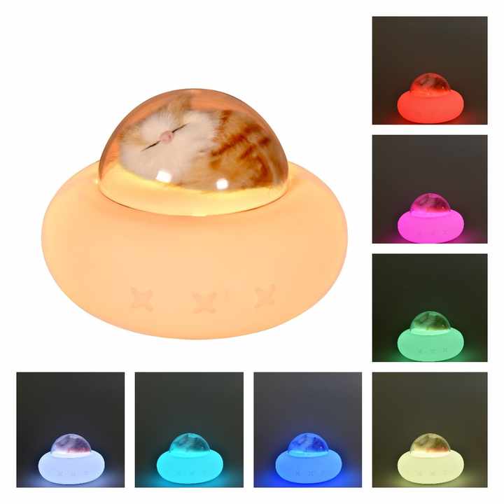 Lamps Bed Soft Mini Touch Rechargeable Portable Toy Silicone Cute Night ...