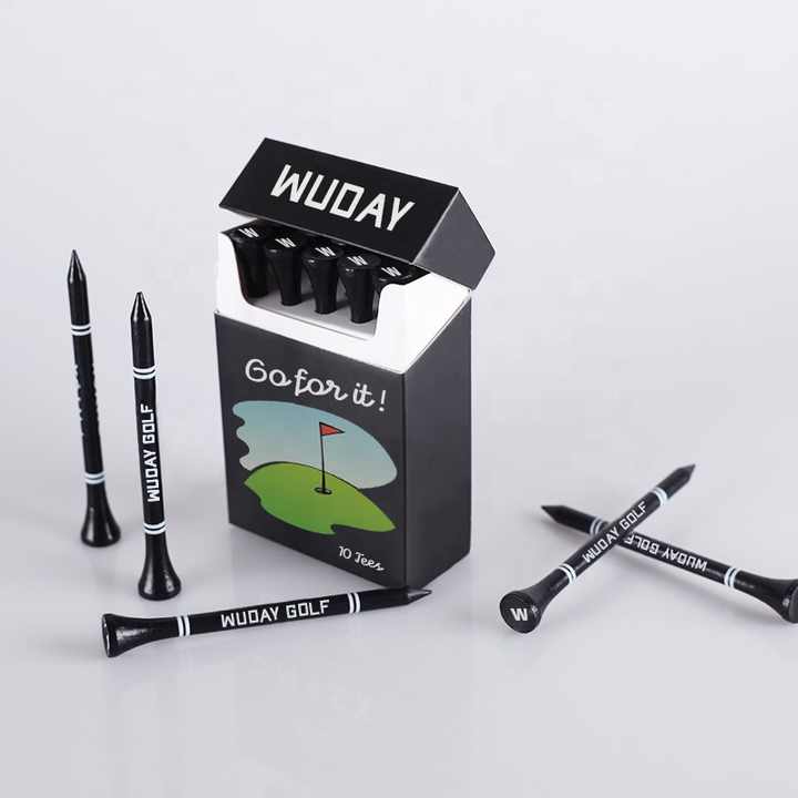 Wholesale Direct Sales Golf Tees with Custom Logo & Design