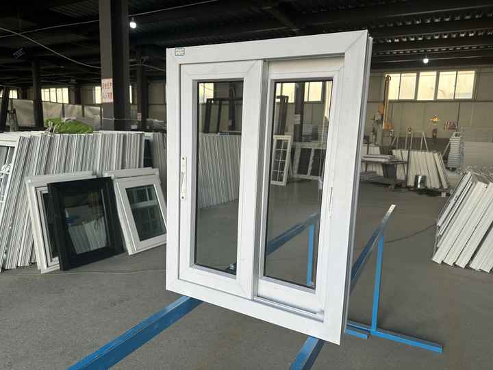 Frosted Transparent Upvc/Pvc Small Arch Double Glazed Slider Sliding ...