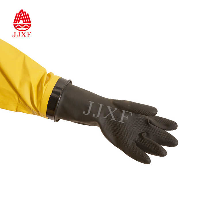 Yellow Heavy Duty Chemical Hazmat Suits - EN469 Standard
