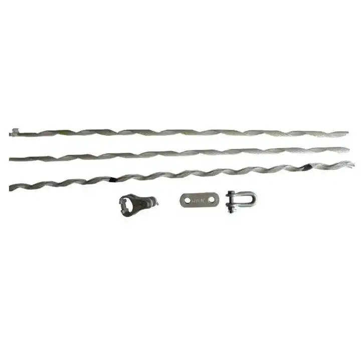 Overhead Line Cable Fittings Helical Dead End Guy Grip 1/7 ADSS OPGW ...
