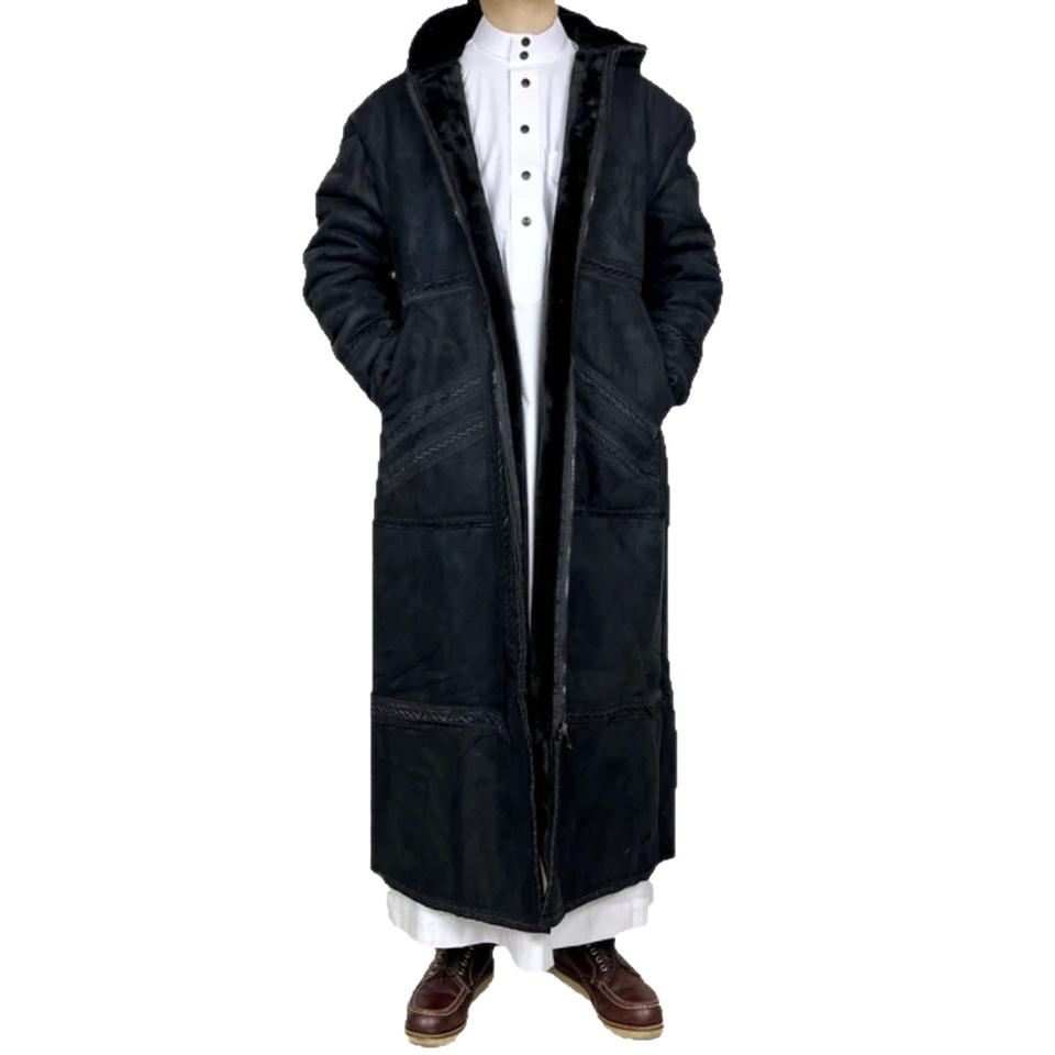 CCY Men's Winter Thobe - High Quality Arabic Moroccan Coat