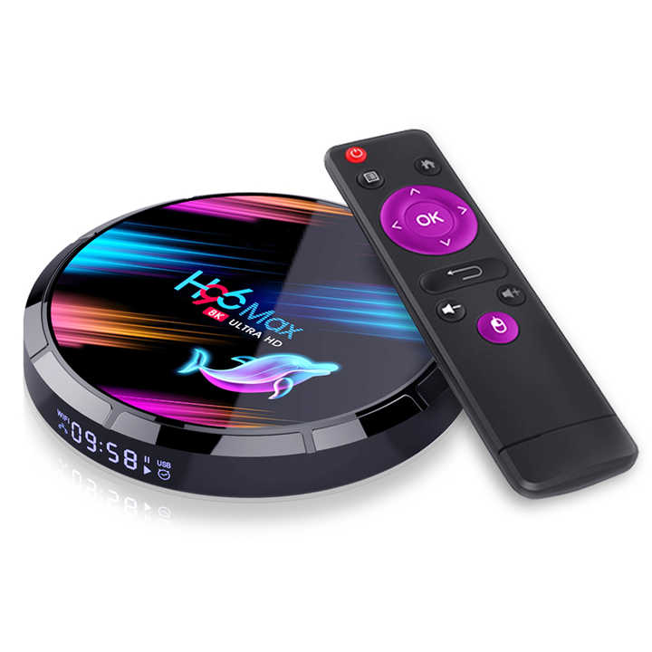 8K Ultra HD H96 MAX X3 - Android 9.0 Smart TV Box 4GB 64GB