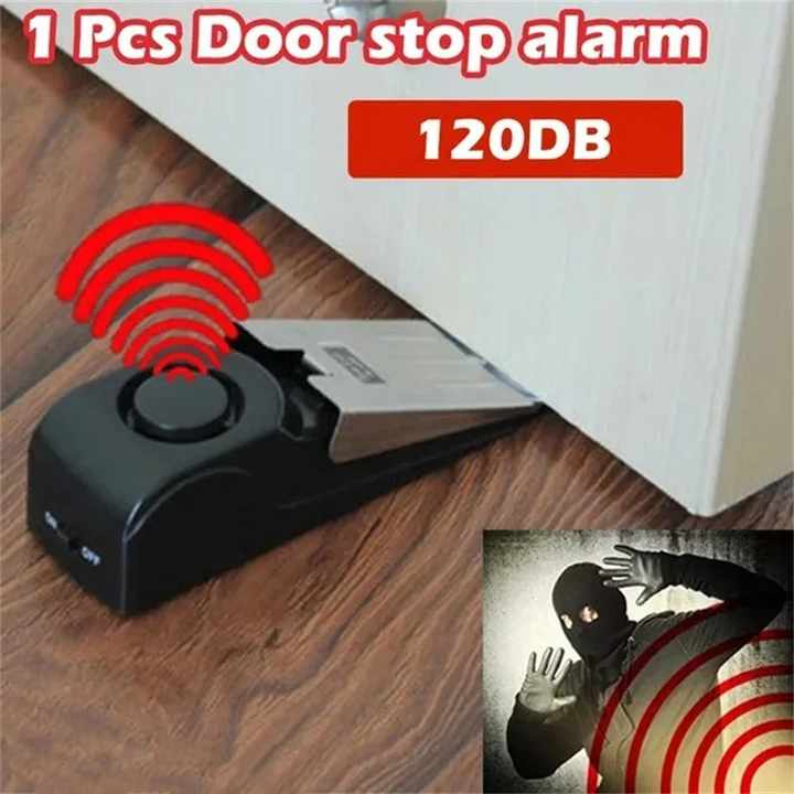 Wireless Door Stop Alarm System - 120db Anti-theft