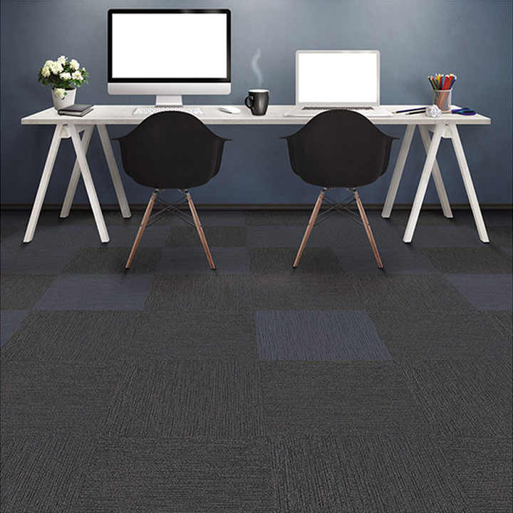Nylon 6 Office Carpet Tiles Pvc Backing Floor Square Carpet 50x50 ...