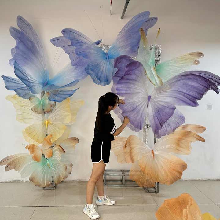 Customized Large Butterfly Decorations for Wedding/Event Display ODM