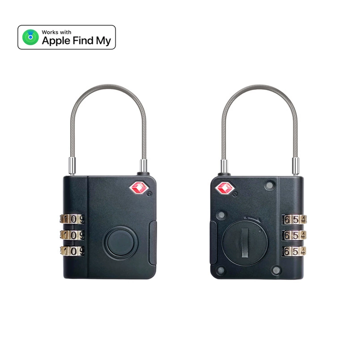 TSA Approved Find My Smart Luggage Lock GPS Navigation GPRS Beidou ...
