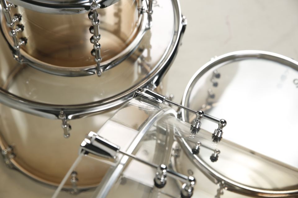Professional Glamour Gradient Coffee Acrylic Drum Kits
