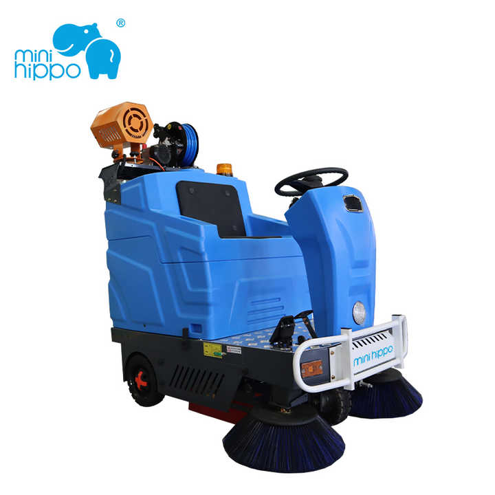 Mini Hippo MAX130 Multifunction Ride-On Industrial New Garbage Cleaning ...