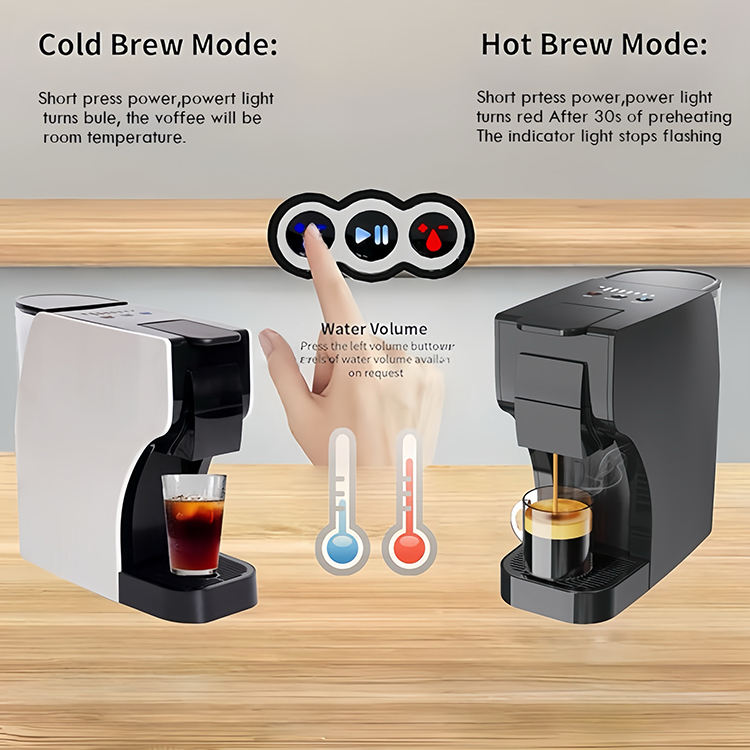 3 in 1 Multifunction Home Espresso Machine for Nespresso Capsules