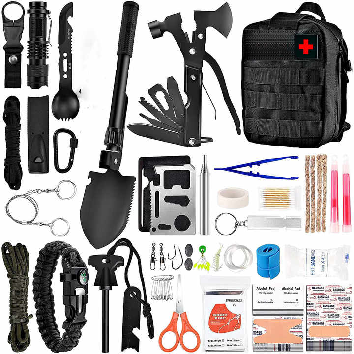 Emergency Tools - Ultimate Survival Kit for Outdoor Activities
