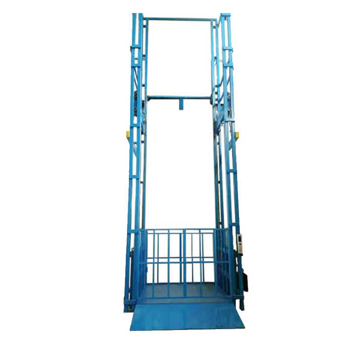 Hydraulic Rail Lift Cargo Elevator Industrial Plant Large Tonnage Lift ...