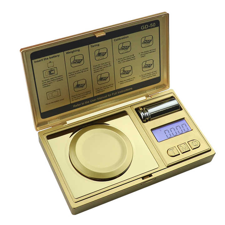 Digital Mini Scale 0.001g/50g Diamond Jewelry Gold Scale Digital ...