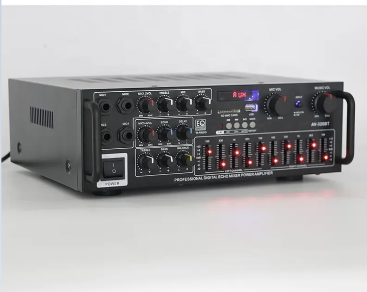 300 Watts Small Bluetooth Amplifier - Professional Audio