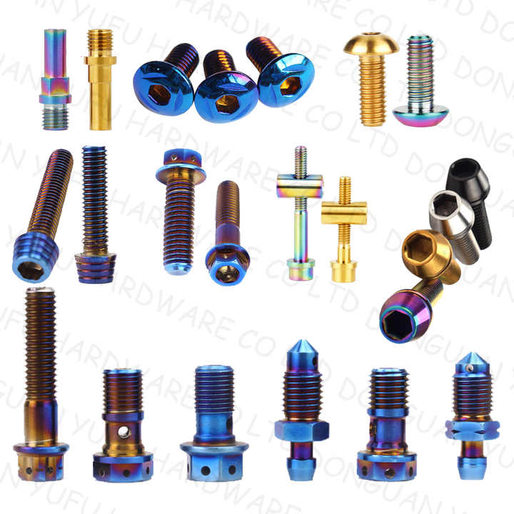 High Quality Gr5 Titanium Disc Head Screws for Motorcycle M6/m8/m10 ...