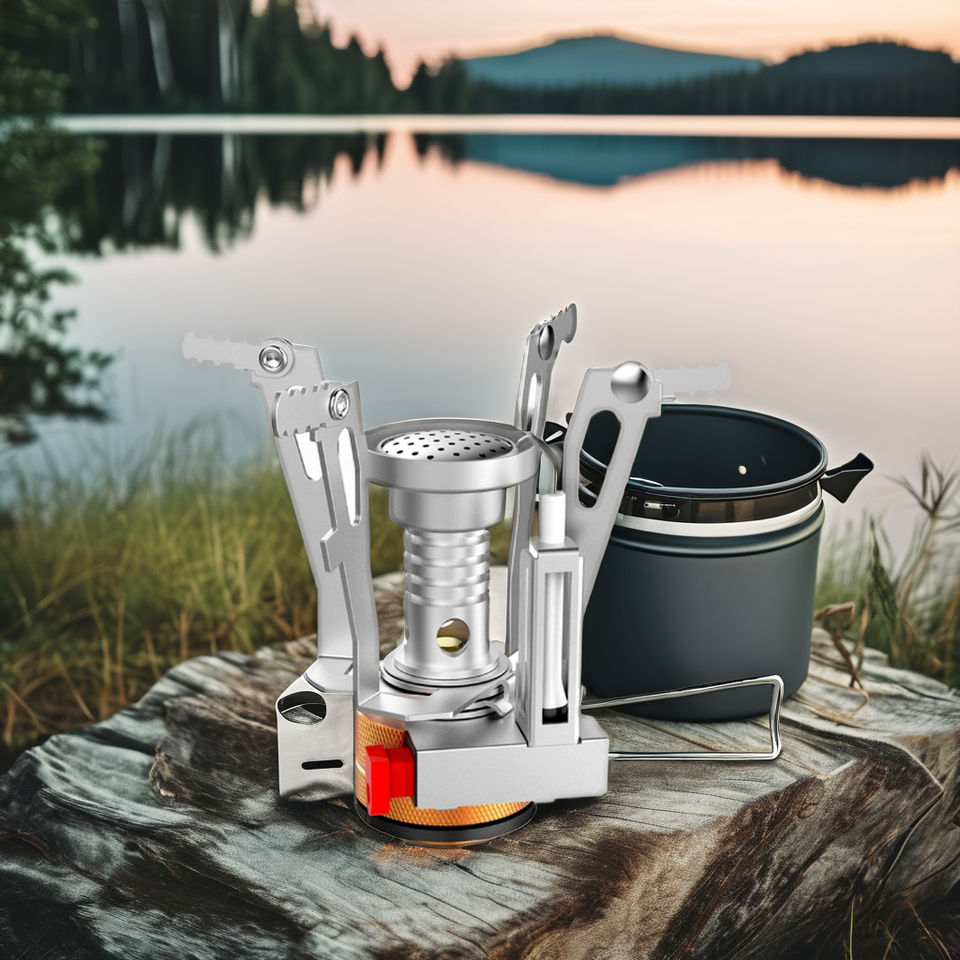 Portable Camping Stove, Hiking Stove, Pocket Stove, Mini Camp Stove ...