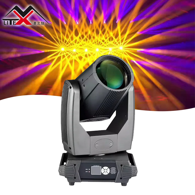 MZX 14r 295W Beam Moving Head Light Spot Wash Beam Stage Event Disco ...
